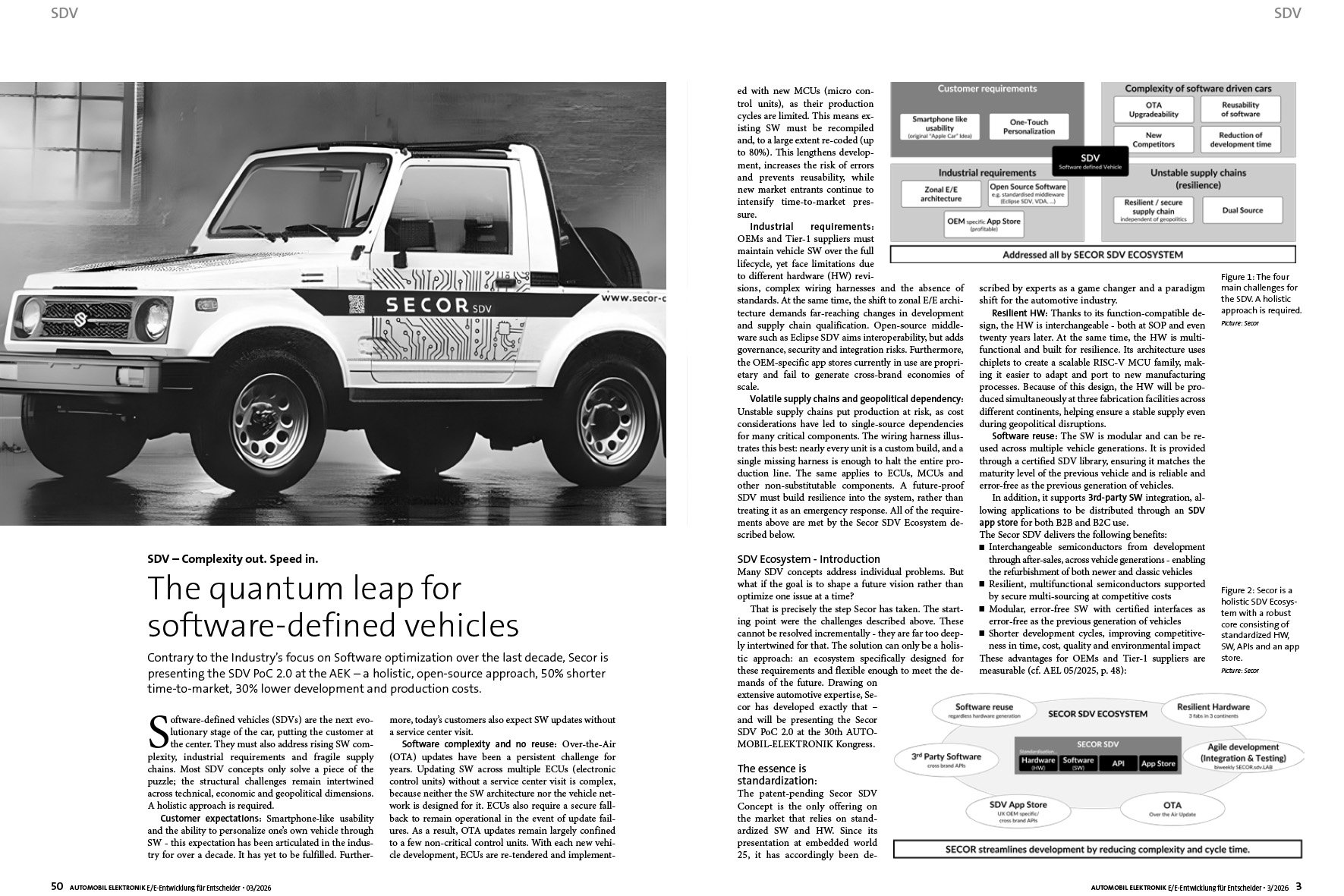 Pressebericht Automobil-Elektronik 03/2026 – SECOR Group